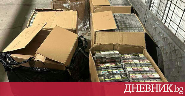 Митничари задържаха над 40 хил кутии контрабандни цигари на Лесово